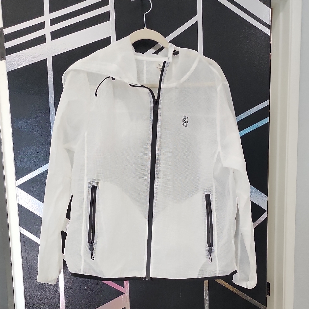 Strong By Zumba Fitness Transparent White Utility Jac… - Gem